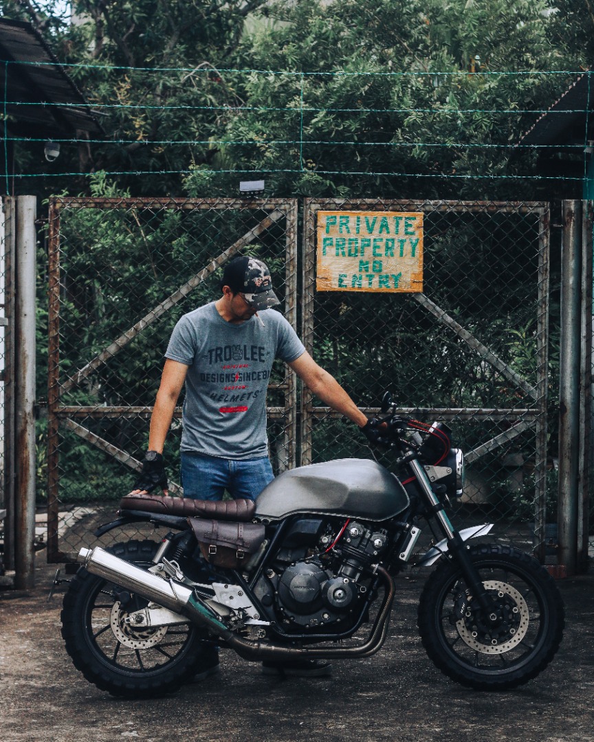 "THE TERMINATOR" HONDA CB400 SUPER FOUR - NOT FOR SALE, Motorcycles ...