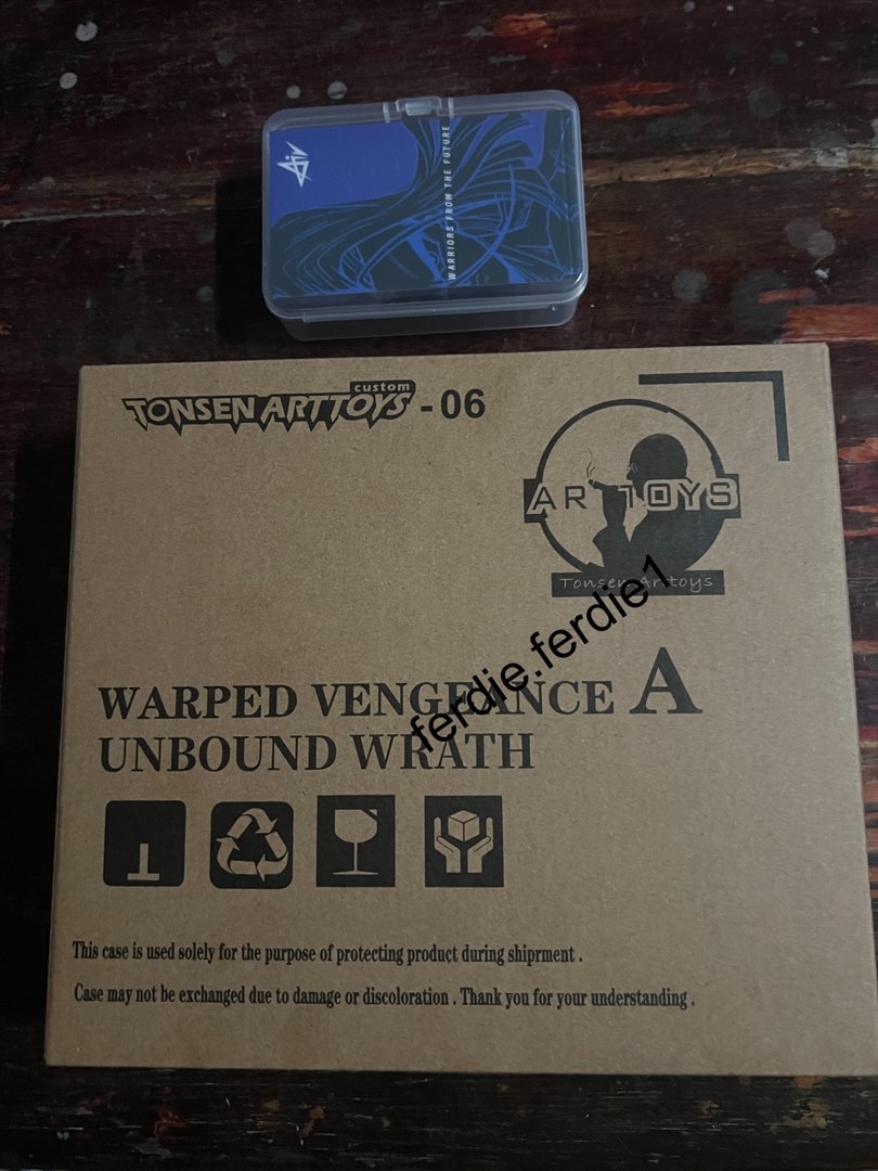 Tonsen Art Toys - Warped Vengeance Unbound Wrath A and Air Studios 006 Trunks Head, Hobbies ...