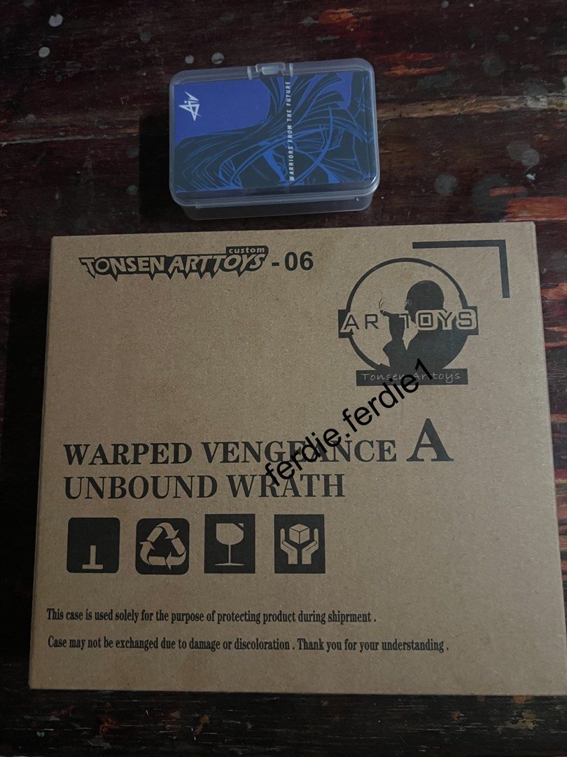 Tonsen Art Toys - Warped Vengeance Unbound Wrath A and Air Studios 006 ...