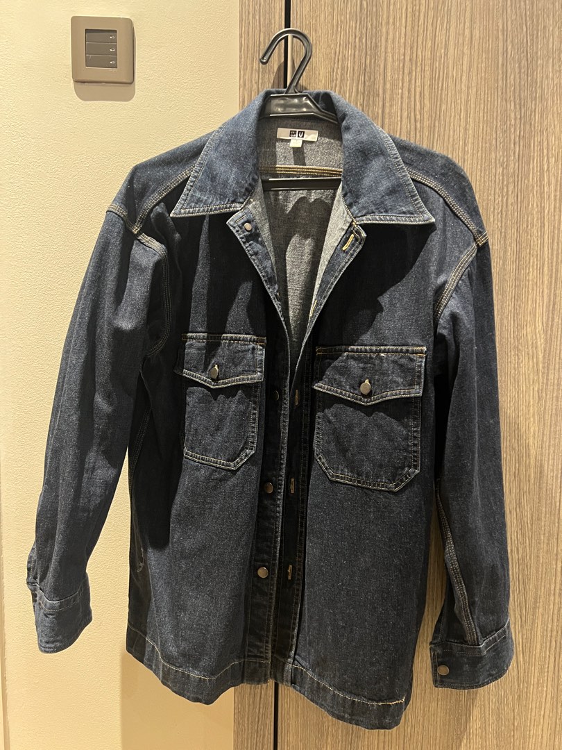 Uniqlo U Denim Jacket, Men's Fashion, Coats, Jackets and Outerwear on ...