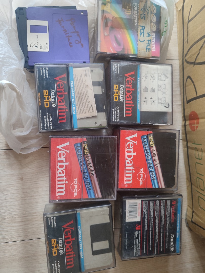 Verbatim and Maxel Floppy Diskette, Computers & Tech, Office & Business ...