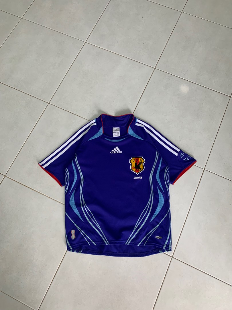 Vintage 2006 Adidas Japan Home Kit Soccer Jersey, Men's Fashion, Tops ...