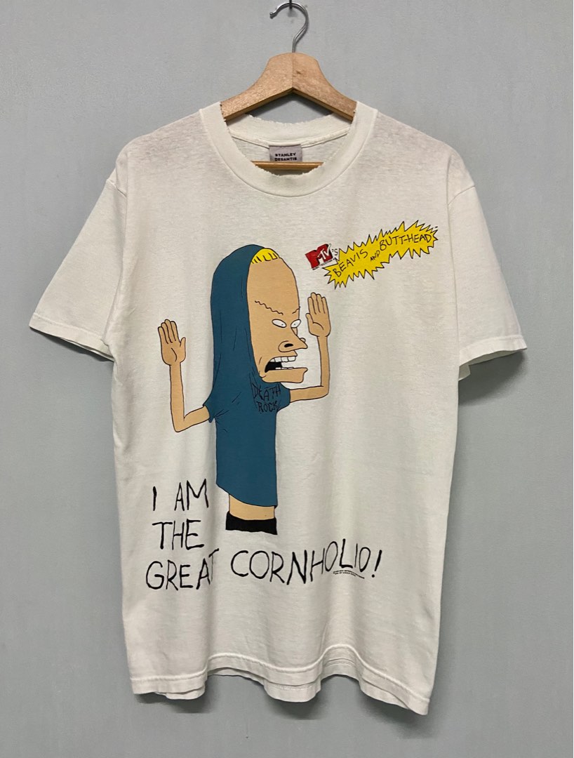 Vintage 90s Beavis And Butthead Mtv Cartoon, Men's Fashion, Tops & Sets ...