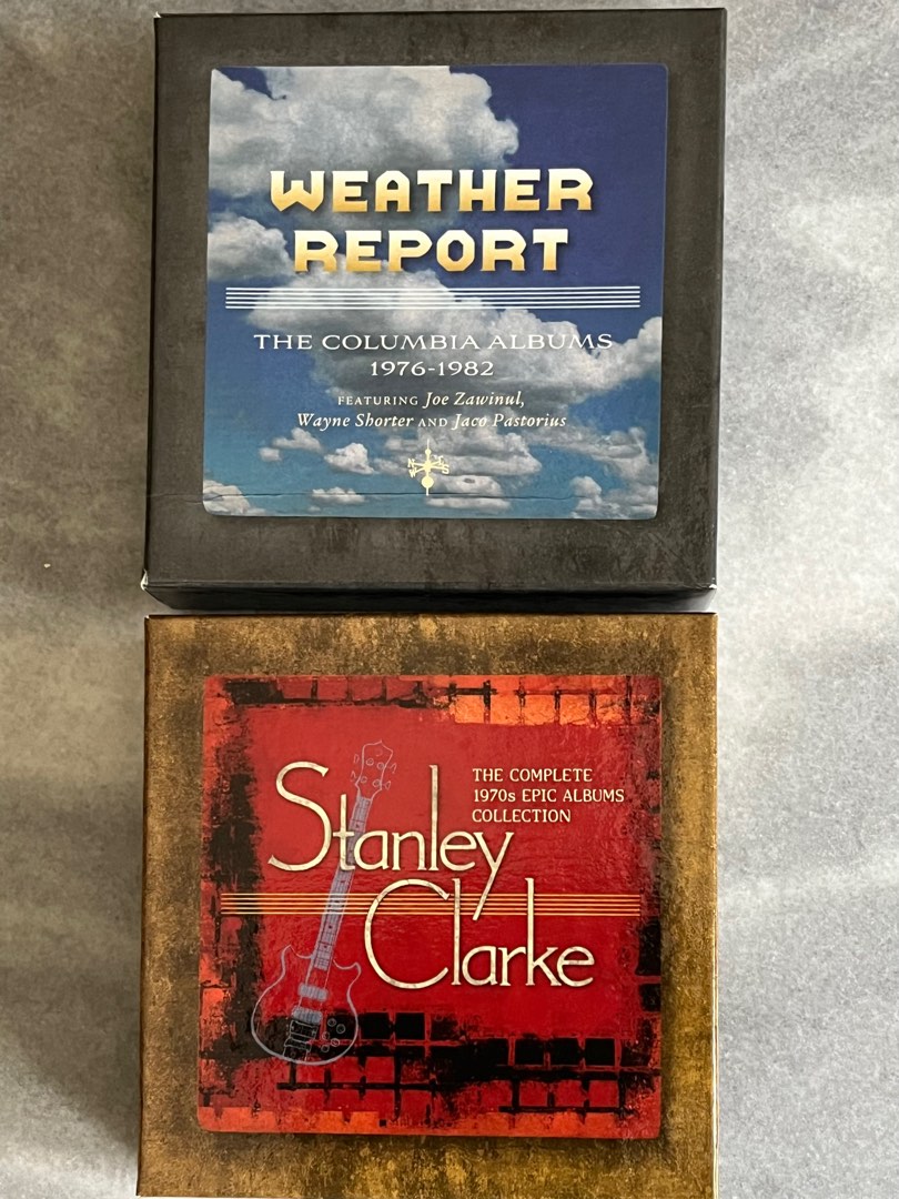 Weather Report, Stanley Clarke Box Set CDs, Hobbies & Toys, Music ...