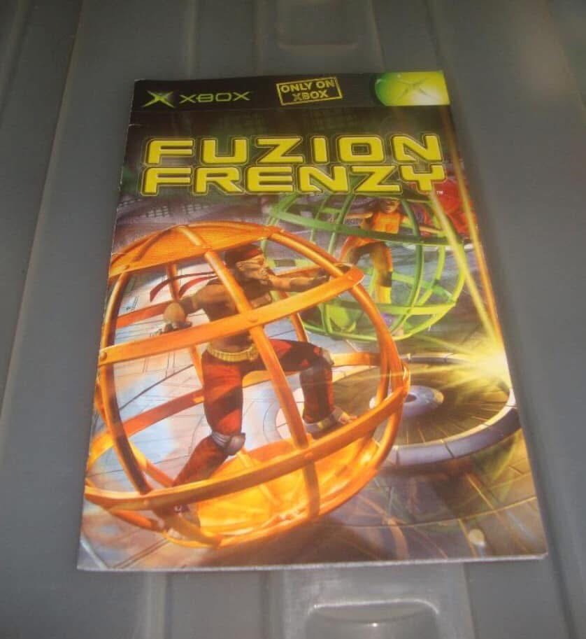 XBOX Fusion Frenzy Game Manual, Video Gaming, Video Games, Xbox on ...