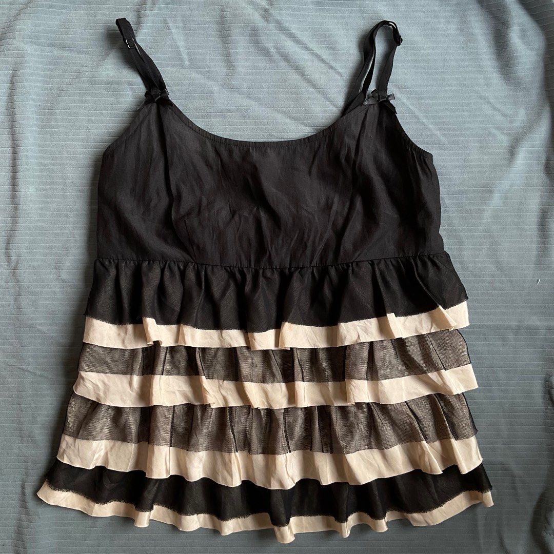 y2k vintage 2000s dark coquette alt grunge goth acubi black cream ...