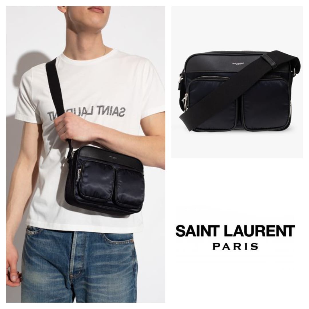 YSL SAINT LAURENT City New Camera Bag In Econyl Regenerated Nylon ...