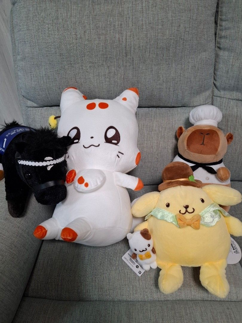 新年清貨！日本版角落生物公仔! 日本玉桂狗 卡比獸 龍珠figure 水怪 game hello kitty 或世 Aruse INU 公仔 ...