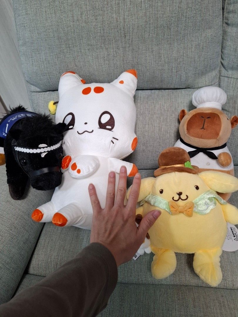 新年清貨！日本版角落生物公仔! 日本玉桂狗 卡比獸 龍珠figure 水怪 game hello kitty 或世 Aruse INU 公仔 ...