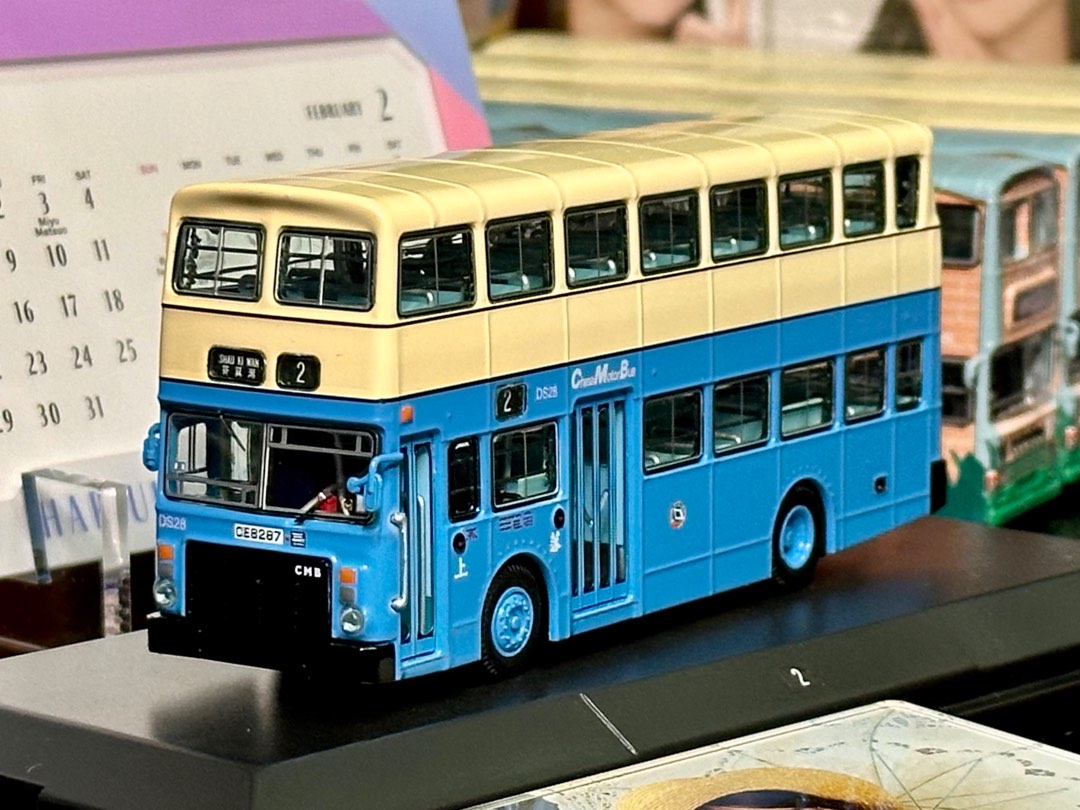 改裝品 中巴 CMB 中華巴士 Buses Model 丹尼士喝采型 DENNIS JUBILANT路線 2 筲箕灣 巴士 模型, 興趣及遊戲 ...