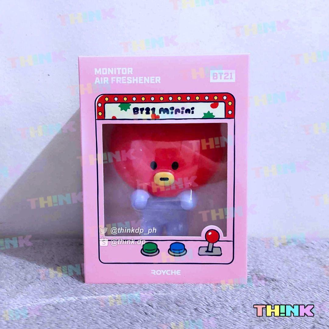 BT21 Minini Monitor Air Freshener ( TATA ) bts v taehyung, Hobbies & Toys, Memorabilia ...