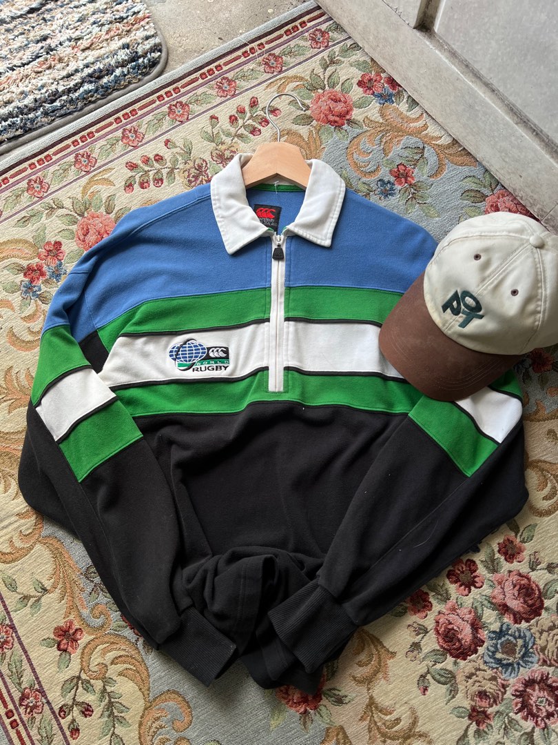 canterburry halfzipper, Men's Fashion, Tops & Sets, Tshirts & Polo Shirts on Carousell