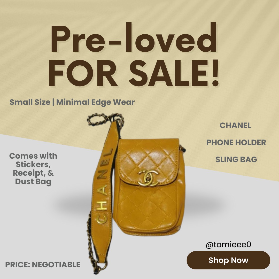 Chanel Sling Bag, Luxury, Bags & Wallets on Carousell