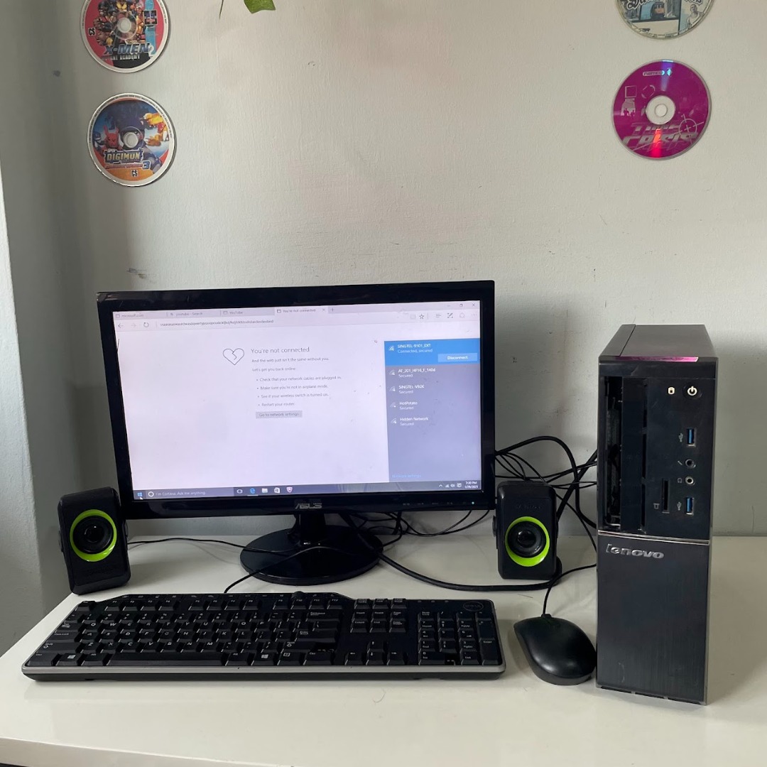 Cheap PC Set Up [Desktop+Monitor+Mouse+Keyboard] Budget Value Computer ...