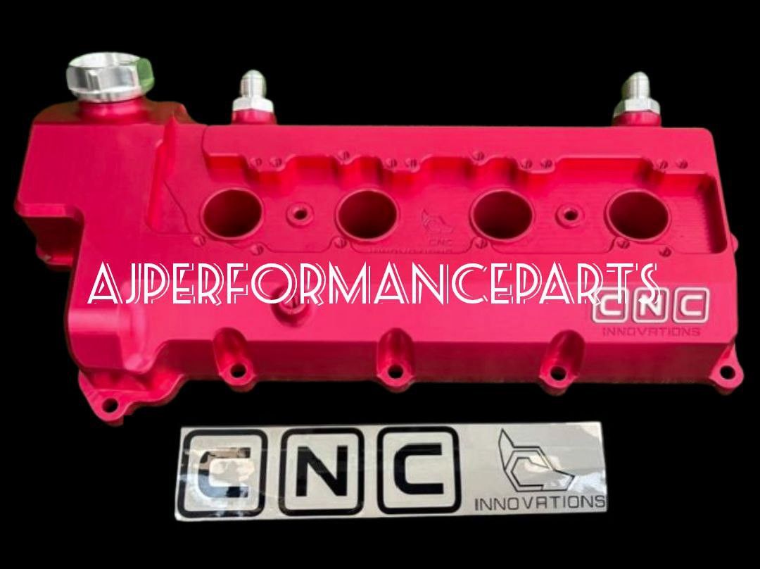 CNC INNOVATIONS BILLET ENGINE VALVE COVER SET ANODIZED PINK PERODUA ...
