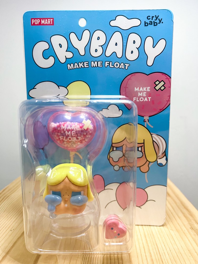 (CO OREN) Crybaby Crying Make Me Float Blister Figure Original Pop Mart SNI - Blister Crybaby ...