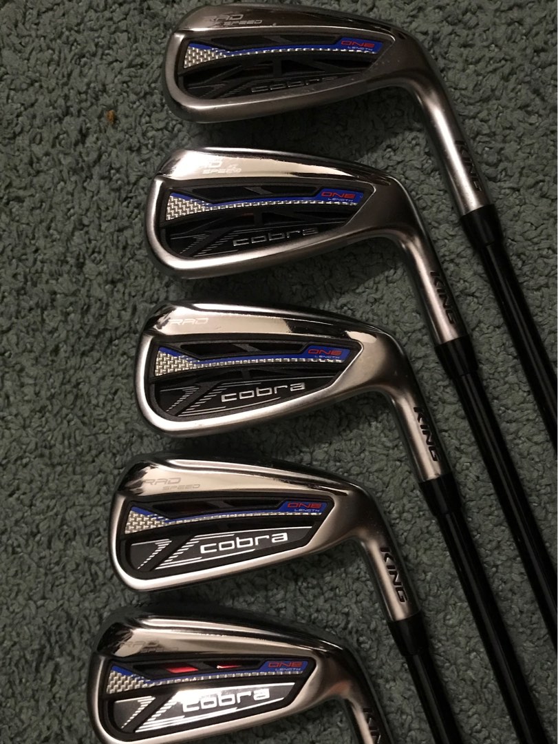 Cobra RADSPEED One Length Irons (Graphite Shaft), Sports Equipment ...