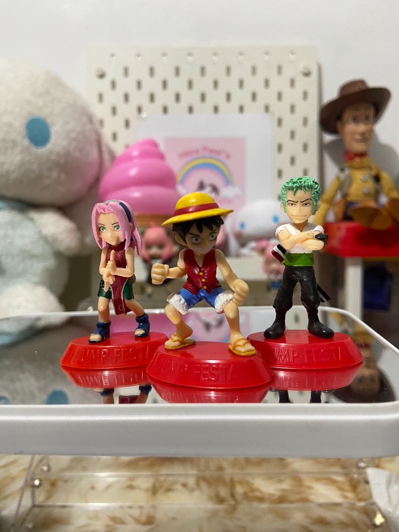 Coca Cola One Piece Character Mini Figure Collectibles, Hobbies & Toys ...