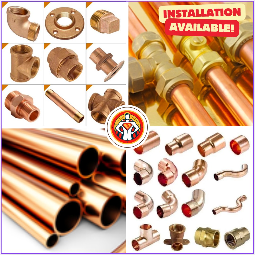 Copper pipes | water pipes | leaking pipes | Plumber | stainless steel ...