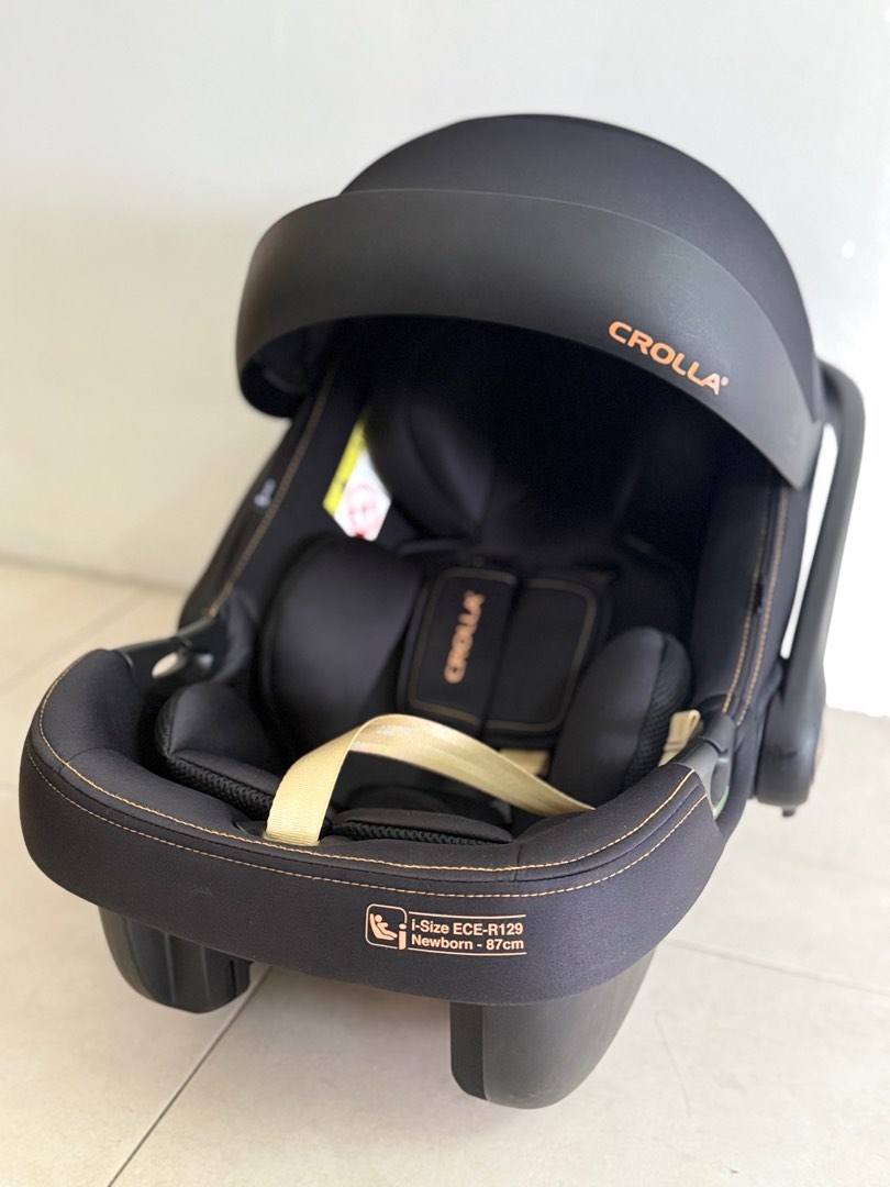 Crolla Ezzy i-Size R129 Baby Carrier Car Seat (New Born to 87cm ...