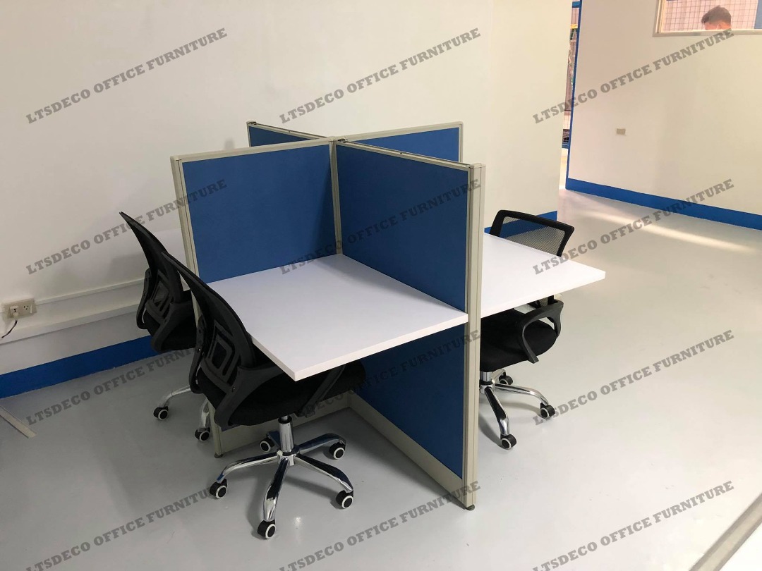 Cross type workstation cubicle \ Office partition \ Office furniture ...