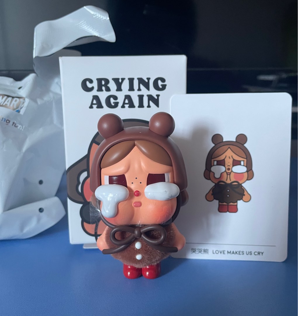 Crybaby crying again figuring, Hobbies & Toys, Toys & Games on Carousell
