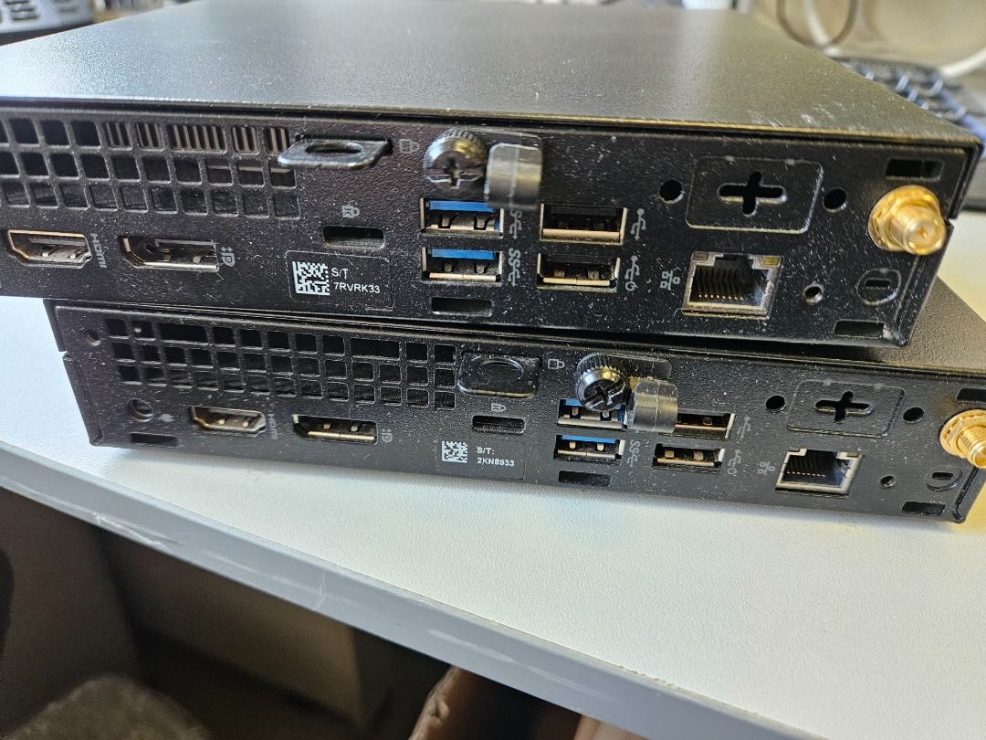 Dell tiny PC i5 9th gen intel CPU 16GB Ram 256GB Nvme storage wifi, 電腦 ...