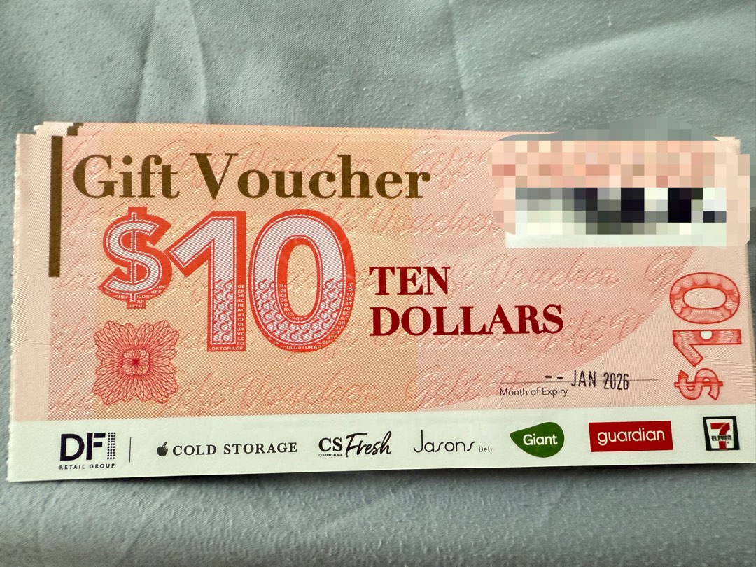 DFI voucher $190, Tickets & Vouchers, Vouchers on Carousell