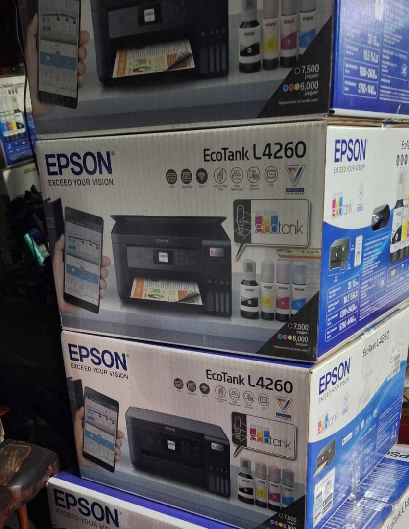 Epson Eco Tank L4260 A4 Wi-Fi Duplex All-in-One Ink Tank Printer ...