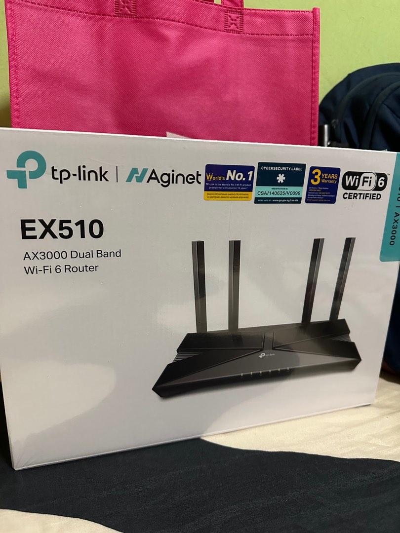 EX510 AX3000 Dual Band Wi-Fi 6 Router, Computers & Tech, Parts ...
