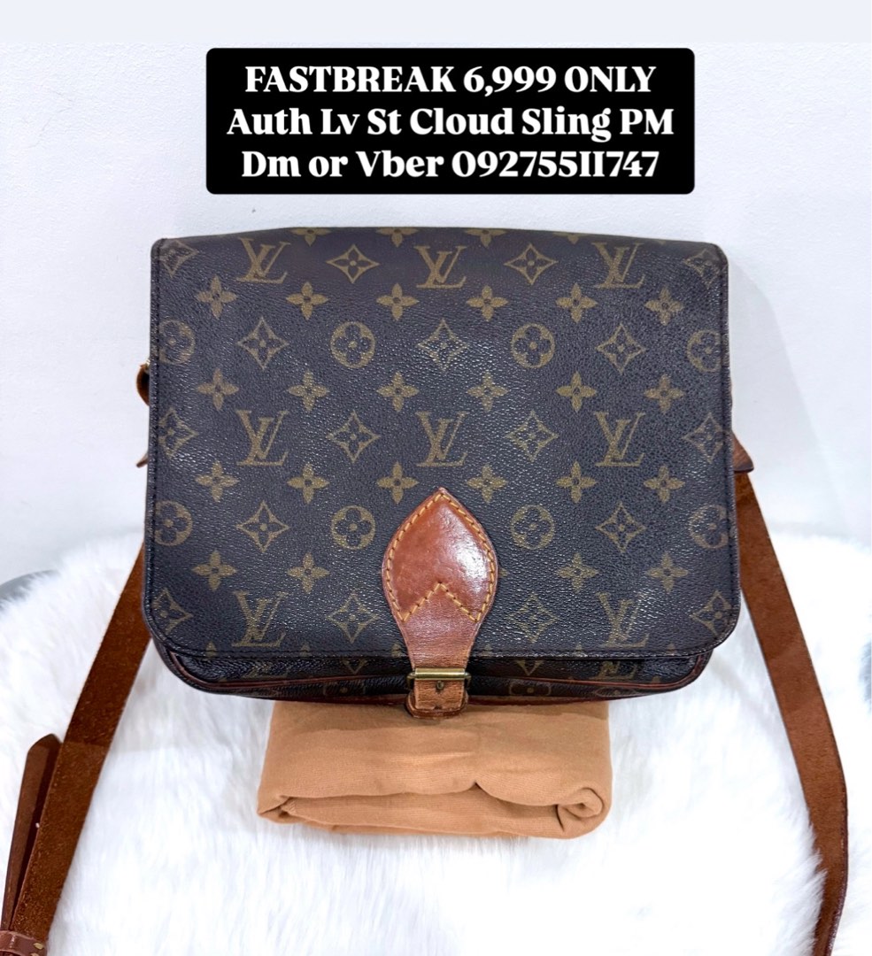 FASTBREAK Authentic Louis Vuitton Lv St Cloud Sling Messenger Bag ...