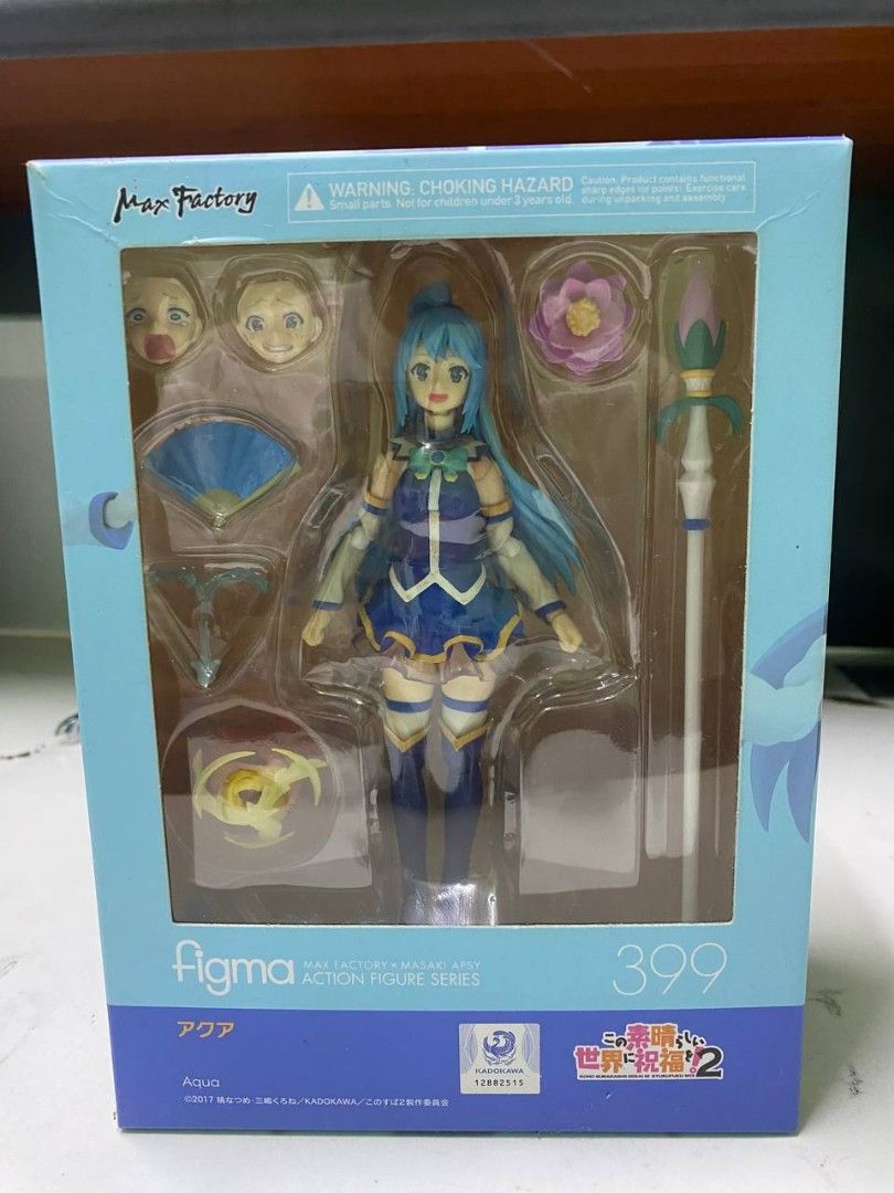 Figma399 Aqua Konosuba, Hobbies & Toys, Toys & Games on Carousell