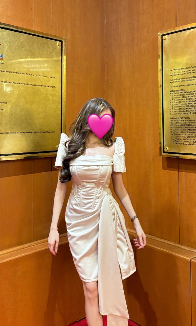 filipiniana dress oath taking graduation dress formal wear (xxs-xs only ...