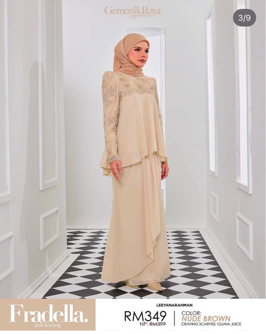Fradella doll leeyanarahman, Women's Fashion, Muslimah Fashion, Baju ...