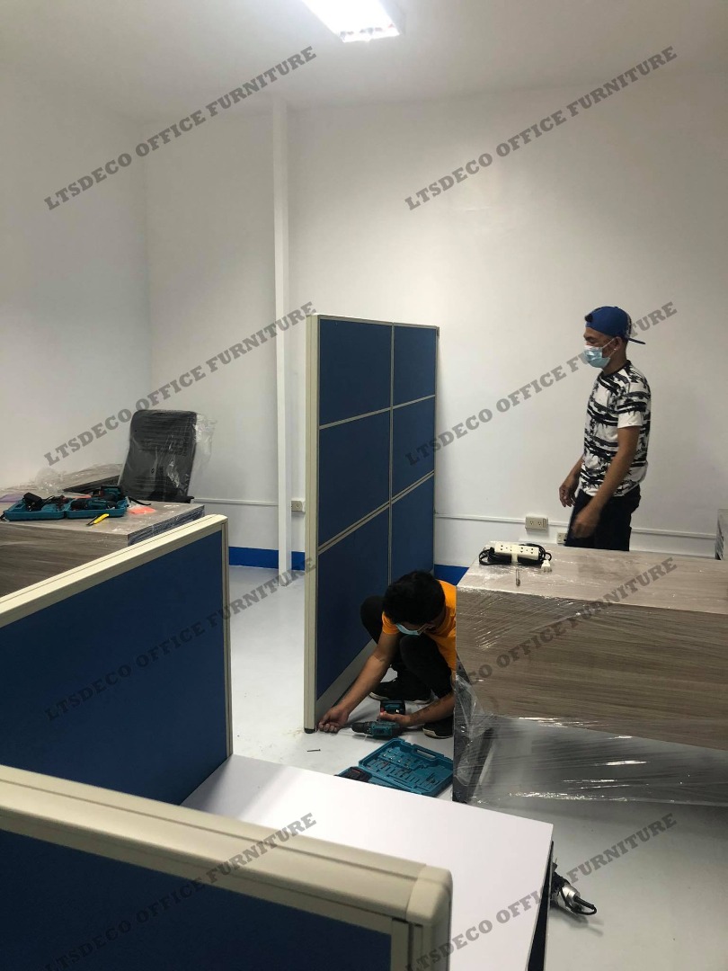 Full Fabric Panel Divider \ Office Partition \ Office Furniture Supply ...