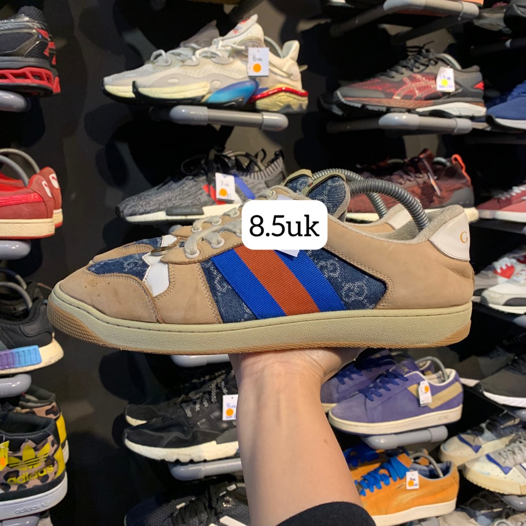 Gucci Screener 8.5uk, Men's Fashion, Footwear, Sneakers on Carousell