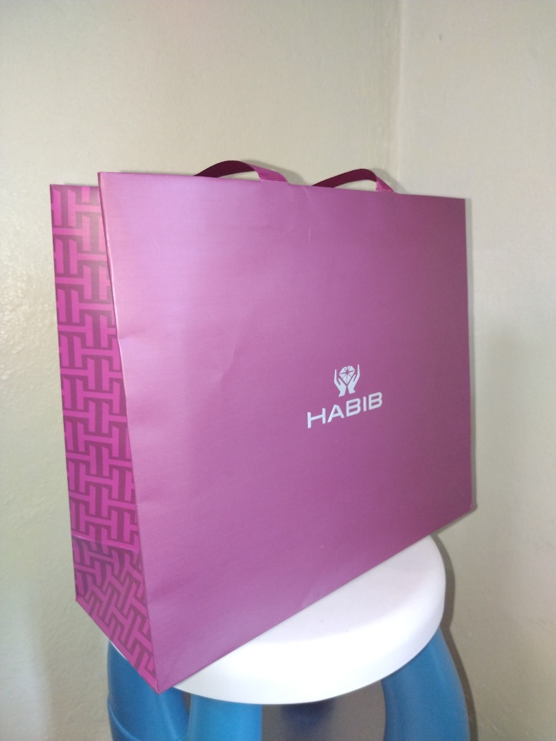Habib Jewels Paper Bag, Luxury, Bags & Wallets on Carousell