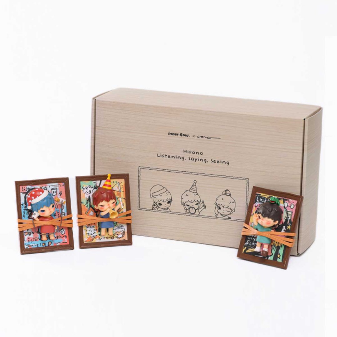 Hirono x inner flow (listening, saying& seeing), Hobbies & Toys, Toys ...
