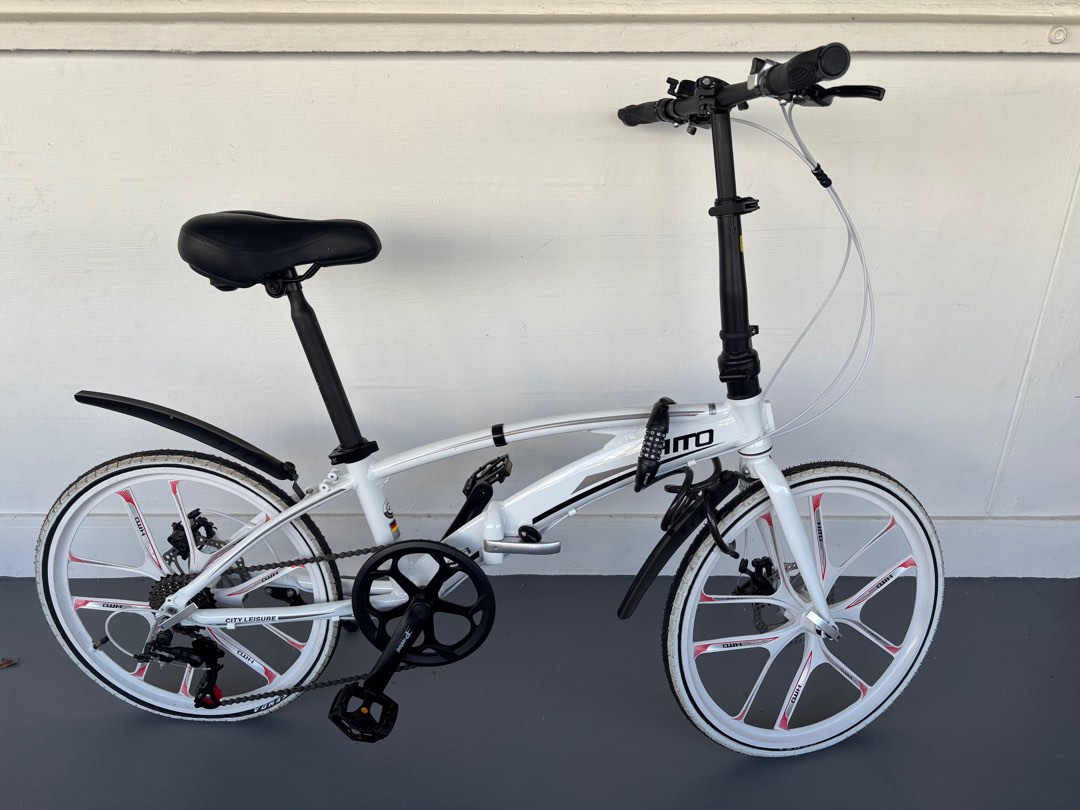 Hito X6 Foldable Bicycle - White, Sports Equipment, Bicycles & Parts ...