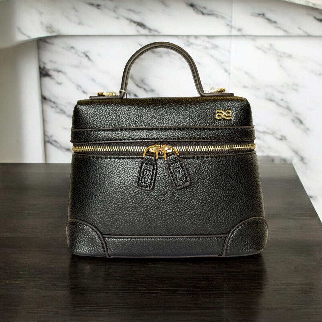 HOLB House of Little Bunny Kate Mini Backpack in Black, Women's Fashion ...