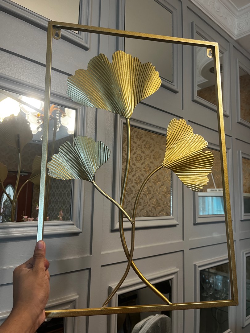 Home gold wall deco frame (combo), Furniture & Home Living, Home Decor, Other Home Decor on ...