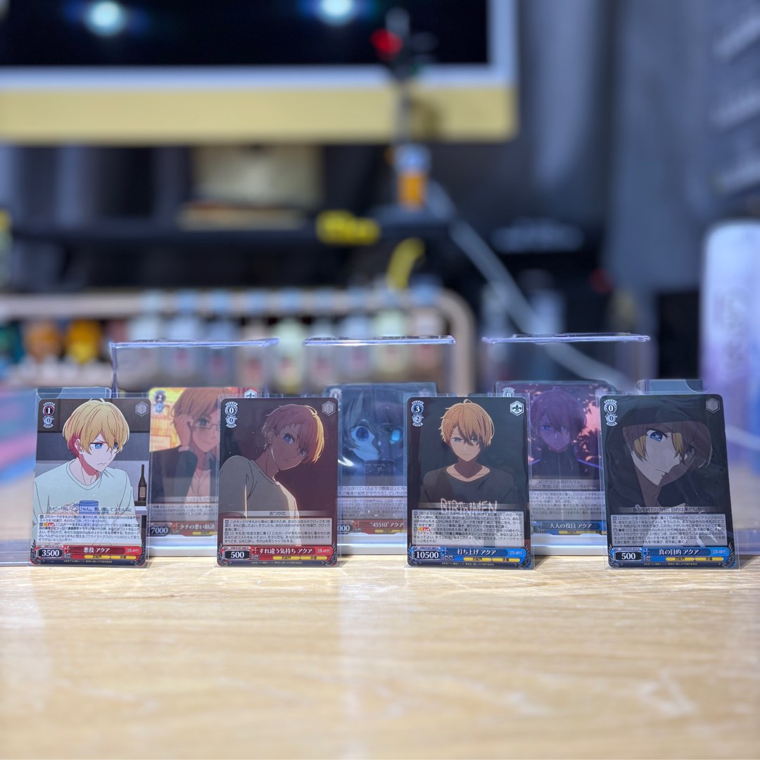 Hoshino Aqua (星野阿奎亞), 我推的孩子Weiss Schwarz (WS) 交易卡牌遊戲. Aqua Hoshino, Oshi No Ko Weiss Schwarz (WS ...