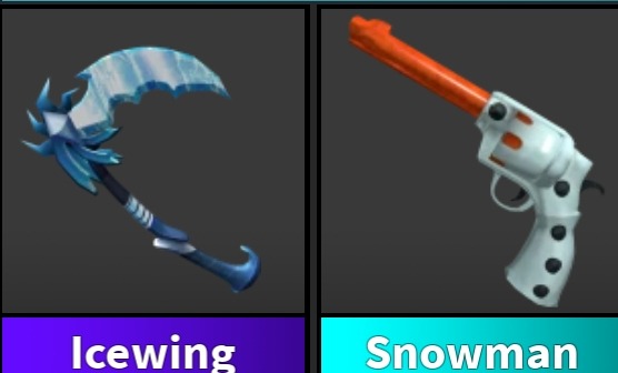 Ice wing mm2 with free snowman gun, Hobbies & Toys, Toys & Games on ...