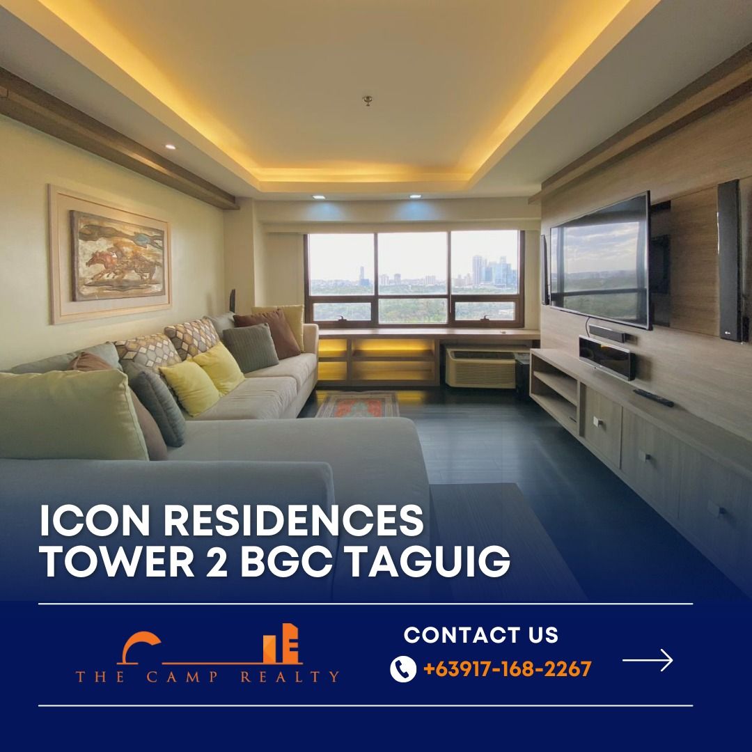 Icon Residences Tower 2 Corner Unit BGC Taguig City, Property, For Sale ...