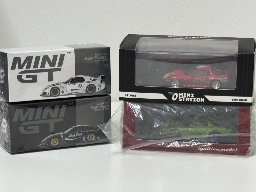 Mini Gt rx7 LWBK LOT, Hobbies & Toys, Toys & Games on Carousell