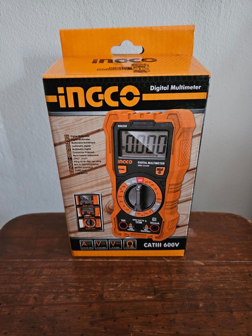 INGCO Digital Multimeter, Everything Else on Carousell