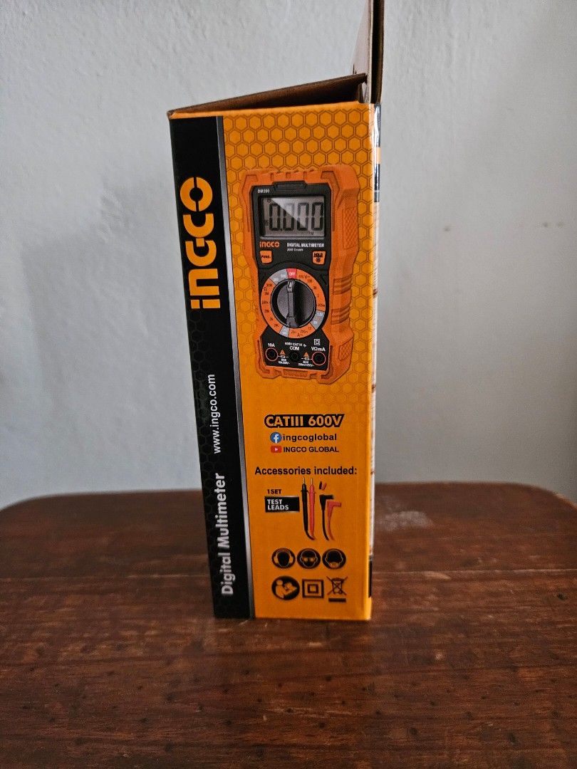 INGCO Digital Multimeter, Everything Else on Carousell