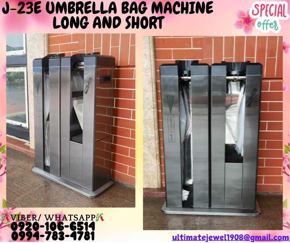 J-23E LONG AND SHORT UMBRELLA BAG MACHINE, Commercial & Industrial ...