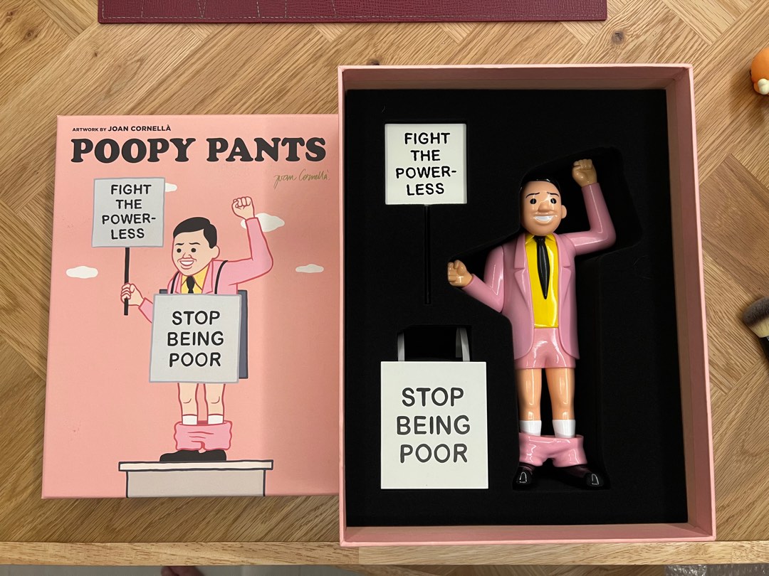 Joan Cornella Poopy Pants, Hobbies & Toys, Toys & Games on Carousell