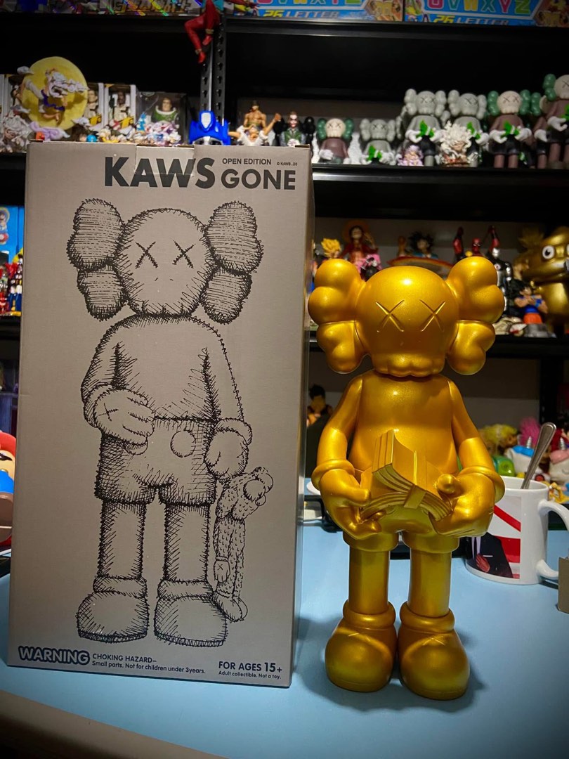 Kaws Cash Gold, Hobbies & Toys, Toys & Games on Carousell